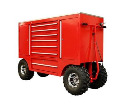 China 1.0-1.5mm Thickness Rolling Trolley Tool Box Workshop Garage Drawer Cabinet with Wheels for sale