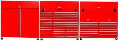 China Cold Rolled Steel Garage Storage Cabinets on Wheels Tool Box Empty Rolling Tool Chest and Cabinet Suppliers for sale