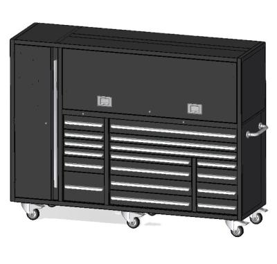 Cina Grandi 72in Heavy Duty Rolling Tool Cabinet con ruote opzionali e 1,5 mm di spessore in vendita