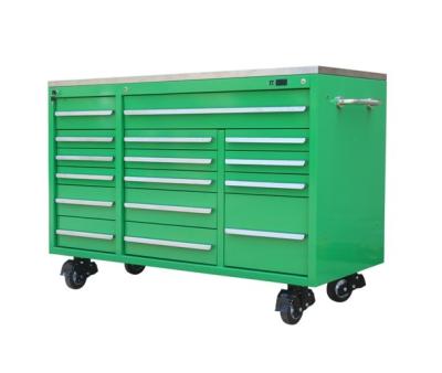 Cina Accettabile OEM ODM 72 pollici grande carrello di attrezzi in metallo con cassetti garaggio laboratorio in vendita