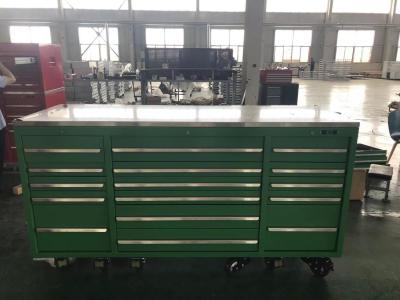 Cina Accettabile OEM ODM 72 pollici grande carrello di attrezzi in metallo con cassetti garaggio laboratorio in vendita