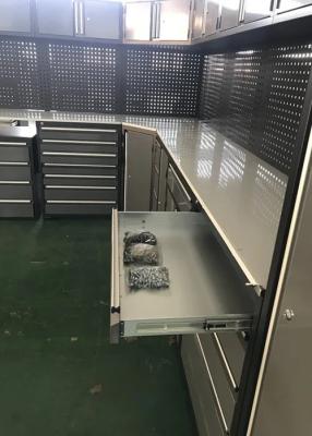 China 1.0/1.2/1.5mm espessura fechável gabinete de ferramentas de garagem com Yes Lock LS-GA004 Best Seller à venda