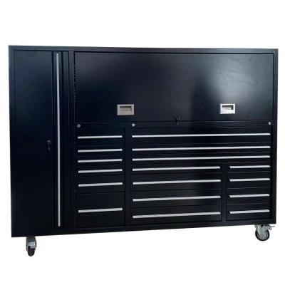 China Suporte personalizado e Power Coated Finish Steel Tool Cabinet com Rolling Drawers à venda