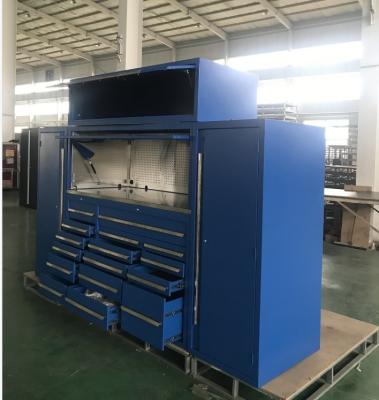 Cina Fabbrica di garage Cassa utensili pesanti con ruote Casse utensili in metallo a colori del cliente in vendita