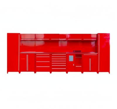 China Customized Support Mechanic Metal Tool Cabinet Storage Work Bench Set for Your Store for sale