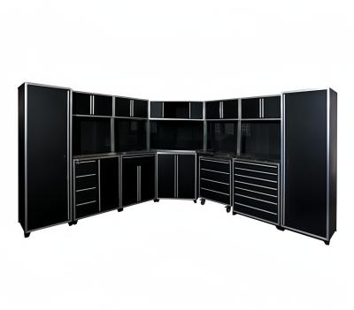 China Customized Support Mechanic Metal Tool Cabinet Storage Work Bench Set for Your Store for sale