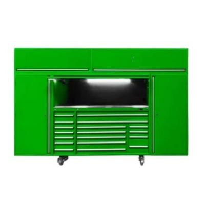 China Armários de ferramentas modulares para oficina com fechadura de chave e cor RAL personalizada à venda