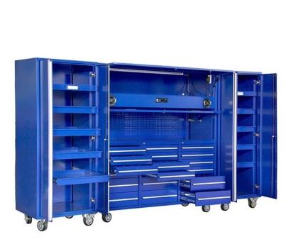 China Production Garage ESD Tools Set Box with Wheels and Durable Stainless Steel Handles for sale
