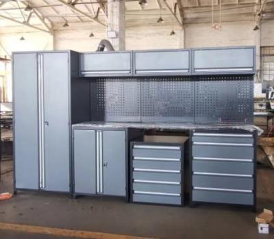 Cina Armadio personalizzato supportato OEM per lo stoccaggio di strumenti metallici pesanti in garage di laboratorio in vendita