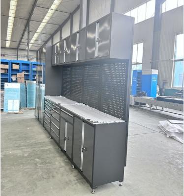 Cina Armadio personalizzato supportato OEM per lo stoccaggio di strumenti metallici pesanti in garage di laboratorio in vendita