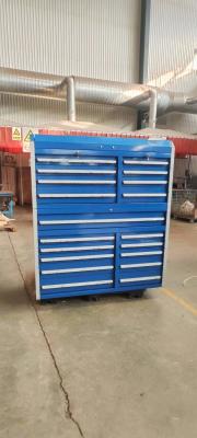 China Duurzame garage mechanische gereedschapskist mobiele zware gereedschapskast trolley gereedschapsset met laden Te koop