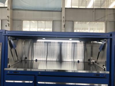 China Werkplaats Gereedschapskast op wielen Rollende opslaggereedschap Garagekast met zware werkzaamheden Te koop