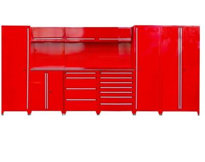 China LS-GA007 Mechanic 1.0mm 1.2mm 1.5mm Garage Metal Tool Cabinet Organize with Drawers for sale