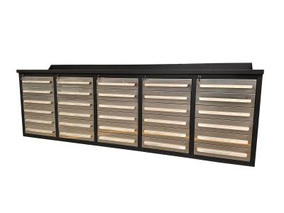 Cina LS-1800-20-100 Fancy Top 1.0/1.2/1.5mm Garage Metal Tool Cabinet con cassetti inclusi in vendita