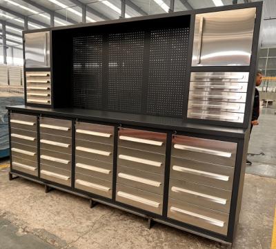 China Simplifique o seu local de trabalho com esta bancada de trabalho e armazenamento de garagem modular profissional à venda