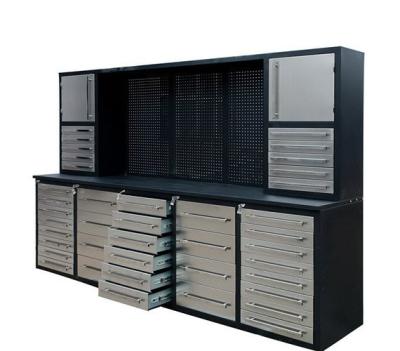 Cina 9ft 40 cassetto banco di lavoro metallo pesante armadietto utensili per auto riparazione garaggio laboratorio in vendita