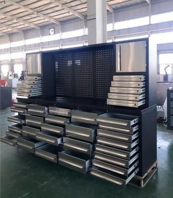 中国 ワークショップの道具保管や重作業用引き出し用の機能的なステンレス鋼の作業台 販売のため