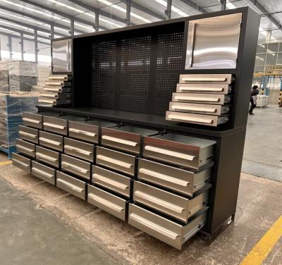 中国 ワークショップの道具保管や重作業用引き出し用の機能的なステンレス鋼の作業台 販売のため