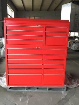 Cina ODM supporto personalizzato laboratorio di metallo garage ripostiglio armadietto utensili con cassetti e ruote in vendita