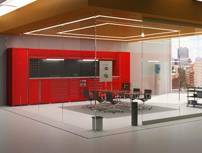 Cina Armadio in acciaio laminato a freddo per officina, garage, banco di lavoro modulare in metallo, cassetto utensili a rotolamento in vendita