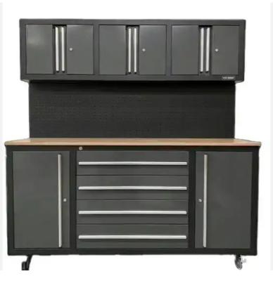 China 72 inch rollende gereedschapskist voor werkplaats Op maat gemaakte OBM ondersteuning Garage Store gereedschappen Te koop