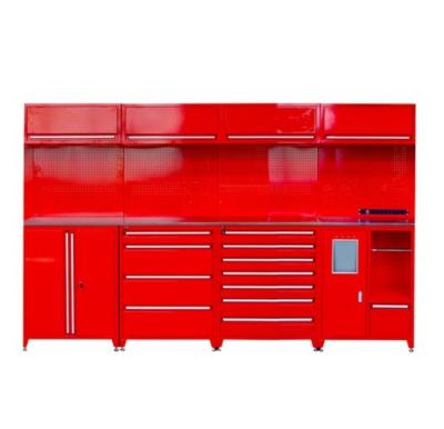 Cina Scatole multi opzionali Red Flat Pack Garage Cabinets per il magazzino di riparazione auto in vendita