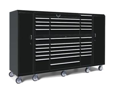 China Produção Garagem ESD caixa de ferramentas em rodas com alças e gavetas de aço inoxidável à venda