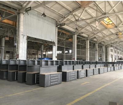 China Oficina de garagem deve ter armário de ferro com sistema de caixa de ferramentas de empilhamento modular em rodas à venda