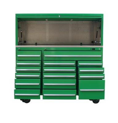 中国 受け入れられるOEM ODM ワークショップ 輪と多機能収納のローリングツールキャビネット 販売のため