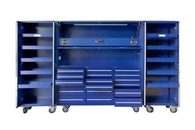 China Mechanic workshop garage automotive tool box with KEY Lock and Optional Drawer Mat for sale