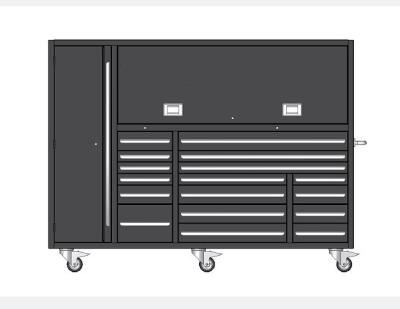 中国 オーダーメイドサポート OEM 72 84 インチ メカニカルドラワーツールキャビネット トロッキー プロのための 販売のため