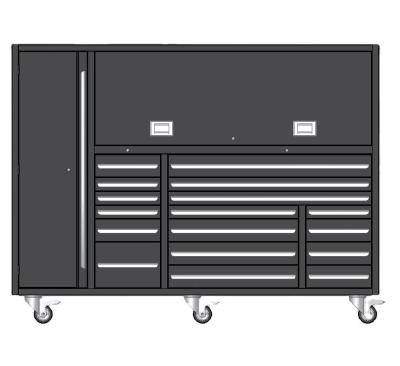 Cina Supporto personalizzato OEM 72 84 pollici cassetto meccanico utensili armadio carrello per professionisti in vendita