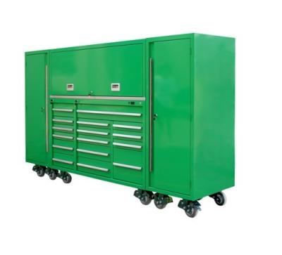 Cina Concorrenziale Heavy Duty Mobile Rolling Tool Box Scatola di deposito con armadietto 1,5 mm di spessore in vendita