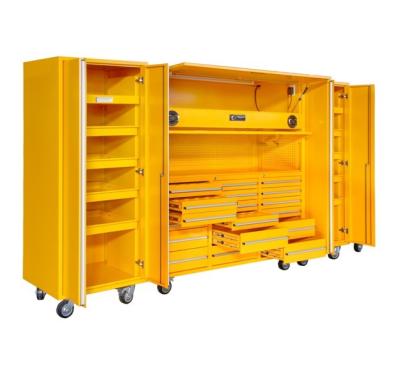 Cina Negozio di garage Strumenti Shanghai Yizhe 20 cassettiera Metal Rolling Tool Box per lo stoccaggio pesante in vendita