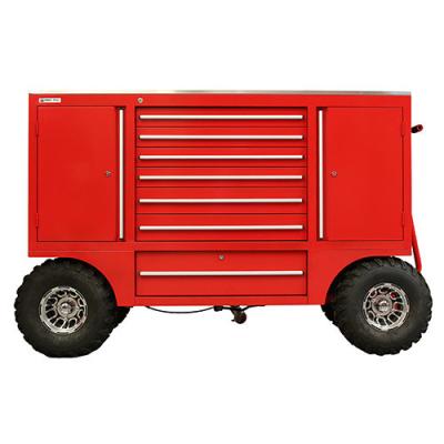 China Grote rollende graven karretjes staal laden opslag toolbox trolley voor kasten efficiëntie Te koop