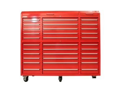 Cina Supporto OEM personalizzato 26 cassetti armadietto per attrezzature per magazzino di rotolamento pesante in vendita