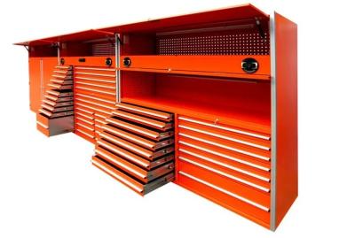 China 72 Inch Heavy Duty Garage Workshop Equipment Storage Tool Cabinet with Drawers and Wheels for sale