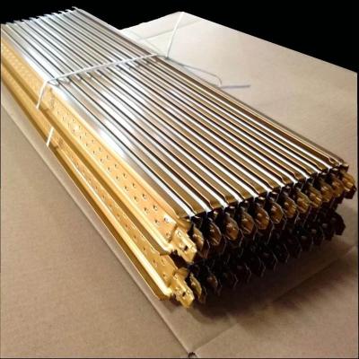 China High dtrength/anti-corrosion/waterproof/ceiling beautity 2022 white flat flat flat China gold grid t hot sales for ceiling panel factory