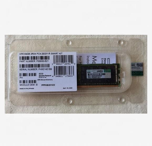 Upgrade Your Server's Memory Now with 64GB HPE 2RX4 PC4-2933Y-R SMART KIT P00930-B21