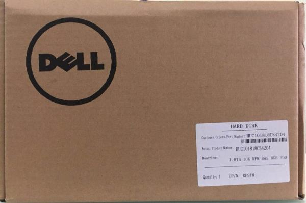 Quality Stock HGST 0B31878 RF9T8 HUC101818CS4204 1.8TB 10000RPM 1.8TB 10K SAS 2.5 6GB for sale