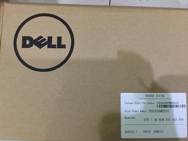 Quality 6TB ST6000NM0034 SAS 7.2K 3.5'' Hard Drive 0PRNR6 0NWCCG for PowerEdge SAS 6Gb/s for sale