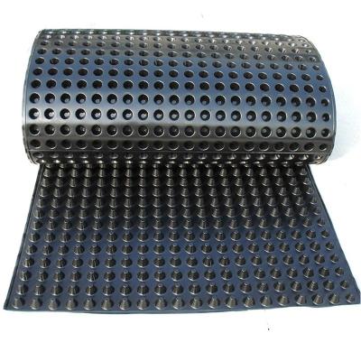 China dimpled plastic drainage board for roof garden for sale