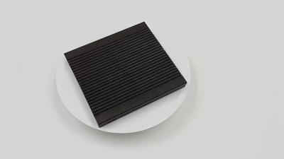 China Dark Chocolate Color Outdoor Strand Woven Bamboo Flooring For Bridge for sale