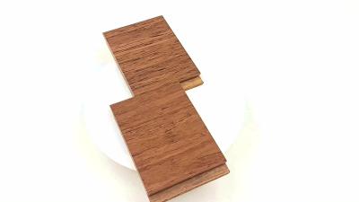China Carbonized color zebra strand woven bamboo flooring for sale