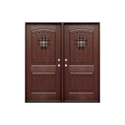 China New Design Uk Simple American Style Front Door Designs For Houses Construction With Ce Certificate for sale