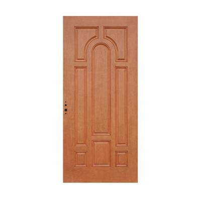 China Professional Anti-Deformation Korean Style Contemporary Oak Slab Door Lobby With Low Price for sale