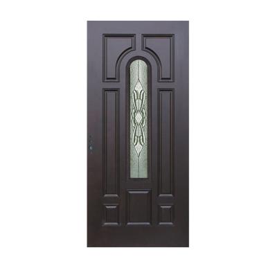 China New Design Painted Double Leaf Entry Door House For Wholesales for sale