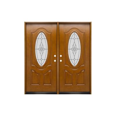 China Multifunctional Classic-Craft Fiberglass Doors Foshan Main Gate With High Quality for sale