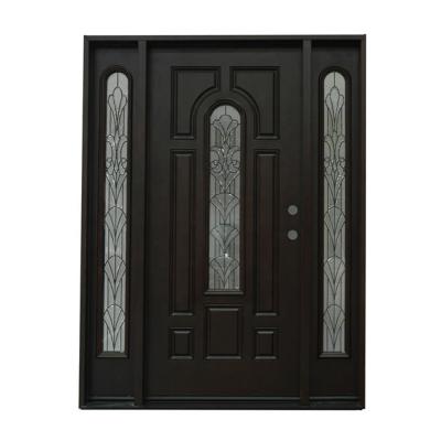 China Hot Selling Decorative Fiberglass Modern Composite Doors External With Great Price for sale