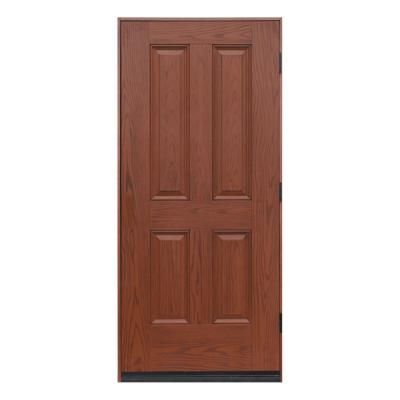 China Multifunctional Primer Latest Main Gate Designs Premium Fiberglass Skin Door Church With Great Price for sale